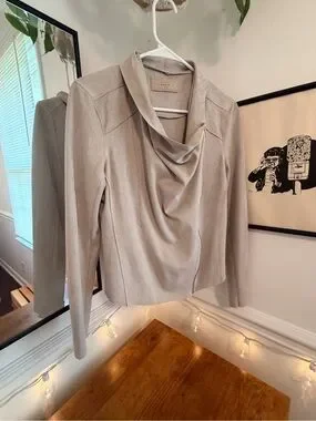 Blank NYC | Jackets & Coats | Blank Nyc Cream Suede Jacket | Poshmark